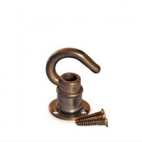 Ceiling Rose with Three Hooks - Lamps and Lights